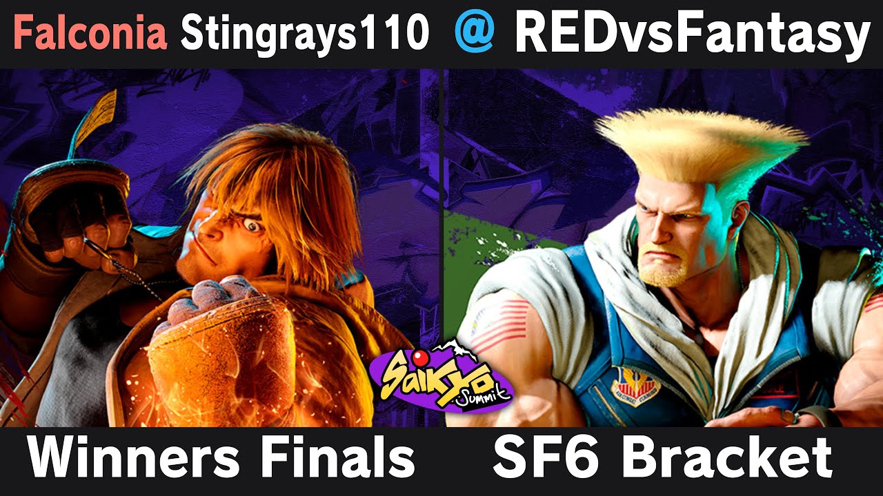 Saikyo Summit Weekly #34 - Stingrays110 (Ken) vs REDvsFantasy (Guile ...
