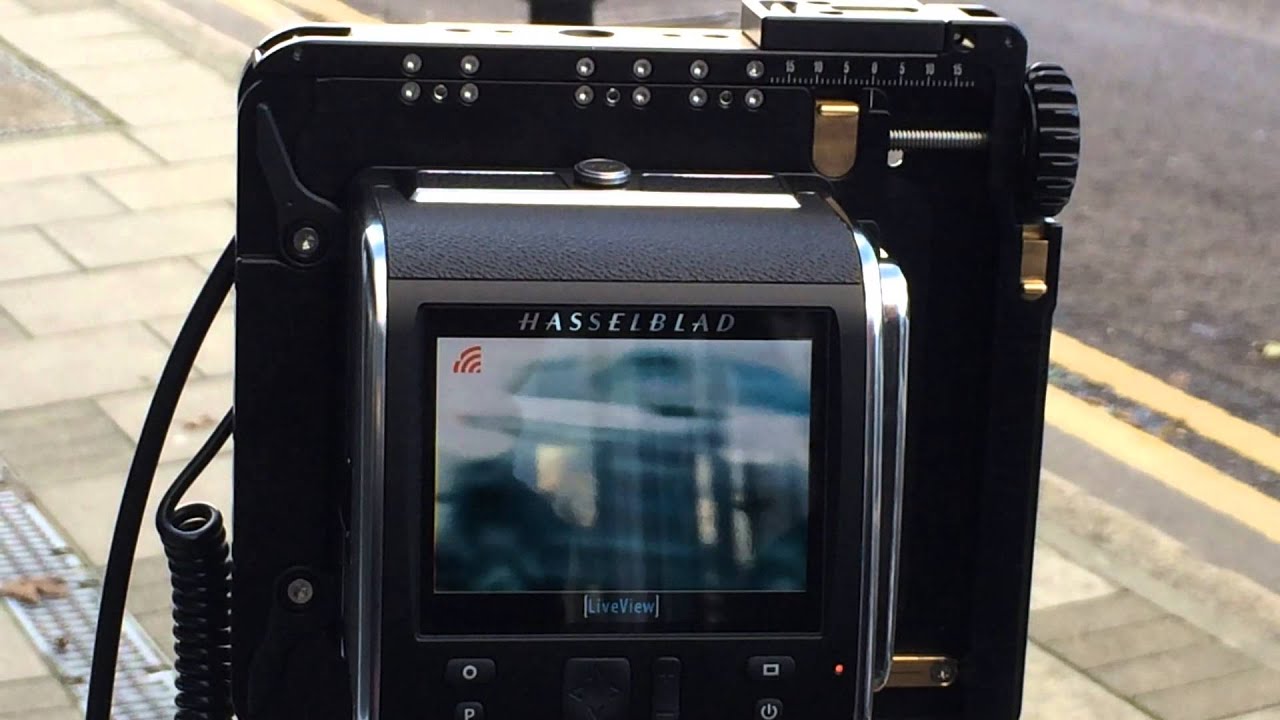 CFV-50c Digital Back on Alpa 12 STC Demonstrating Live Focus - YouTube