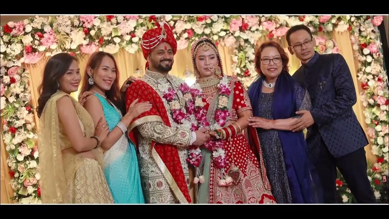 Aditya weds Suwai Phyo Wedding Teaser - YouTube