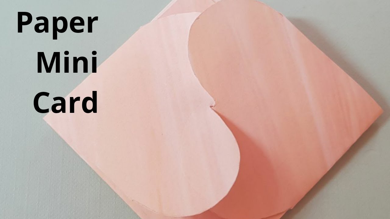How to Make Paper Mini Heart Card/ Paper Craft DIY. - YouTube