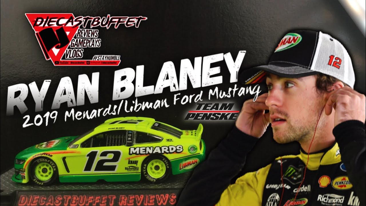 2019 RYAN BLANEY MENARDS/LIBMAN FORD MUSTANG Diecastbuffet Reviews ...