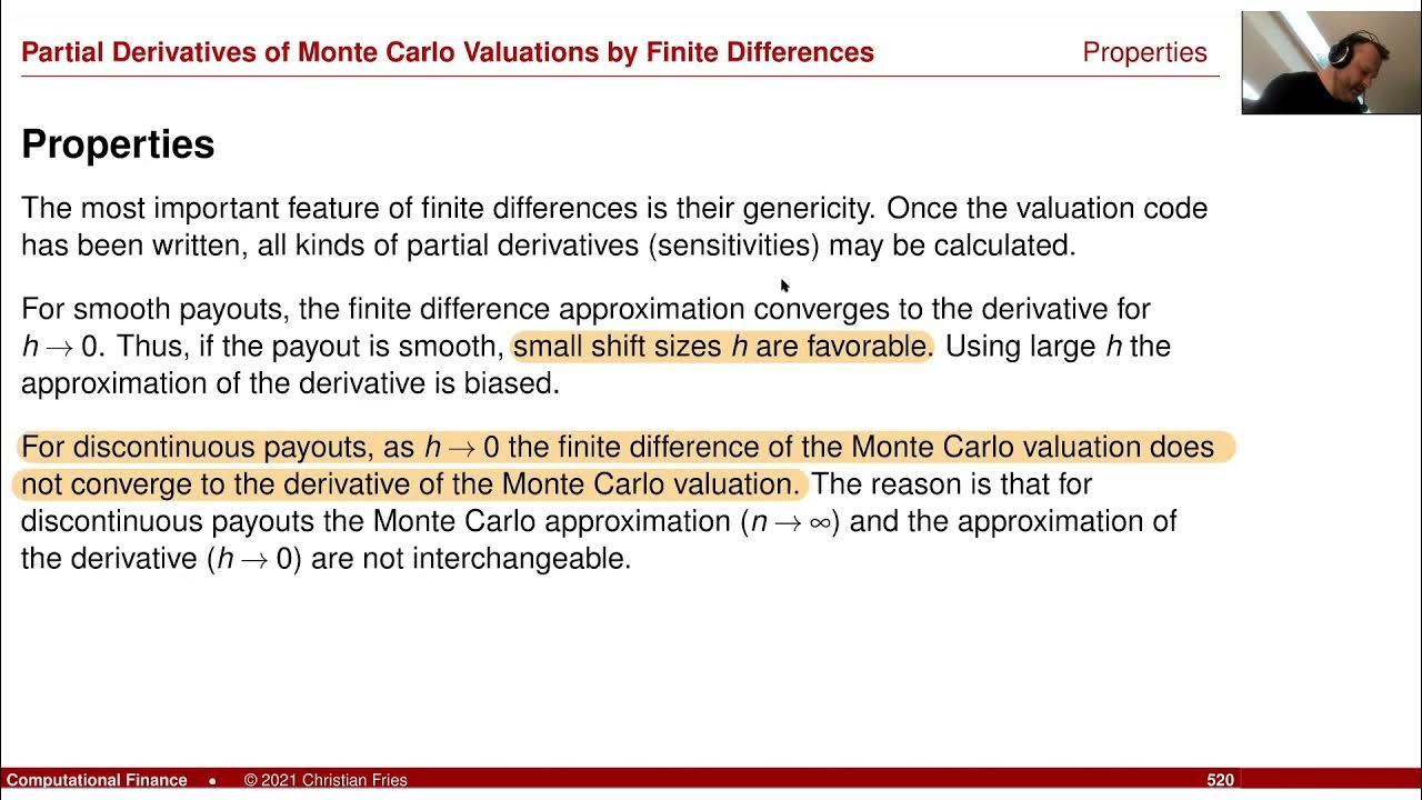Lecture 2021 Numerical Methods: 40: Partial Derivatives of Monte-Carlo Valuations (2) - YouTube
