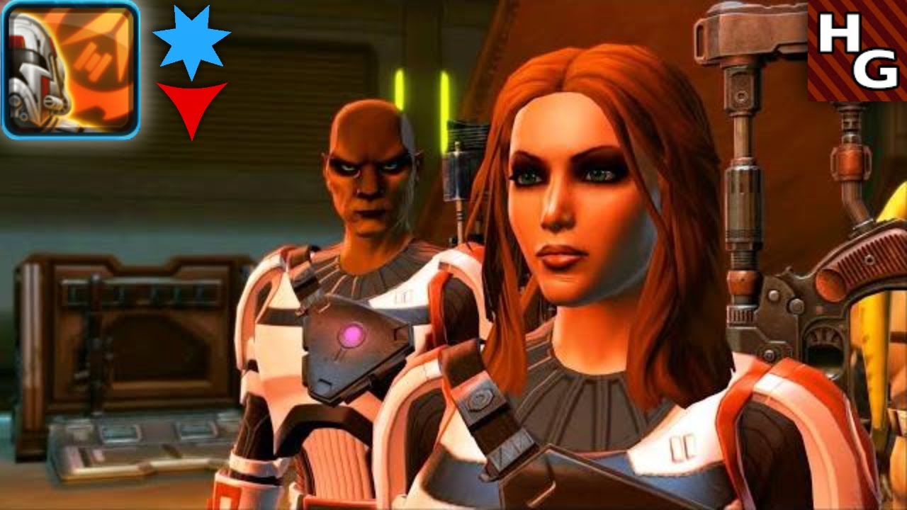 SWTOR Trooper [Female] Ch.3: Corellia (01) Smuggling Run - YouTube
