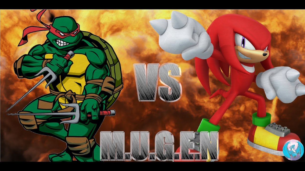 MUGEN - Request - Raphael VS Knuckles - YouTube