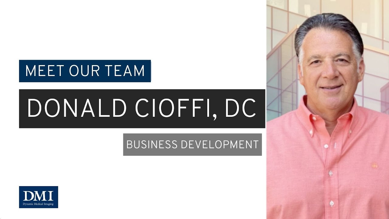 Meet Donald Cioffi, DC - YouTube