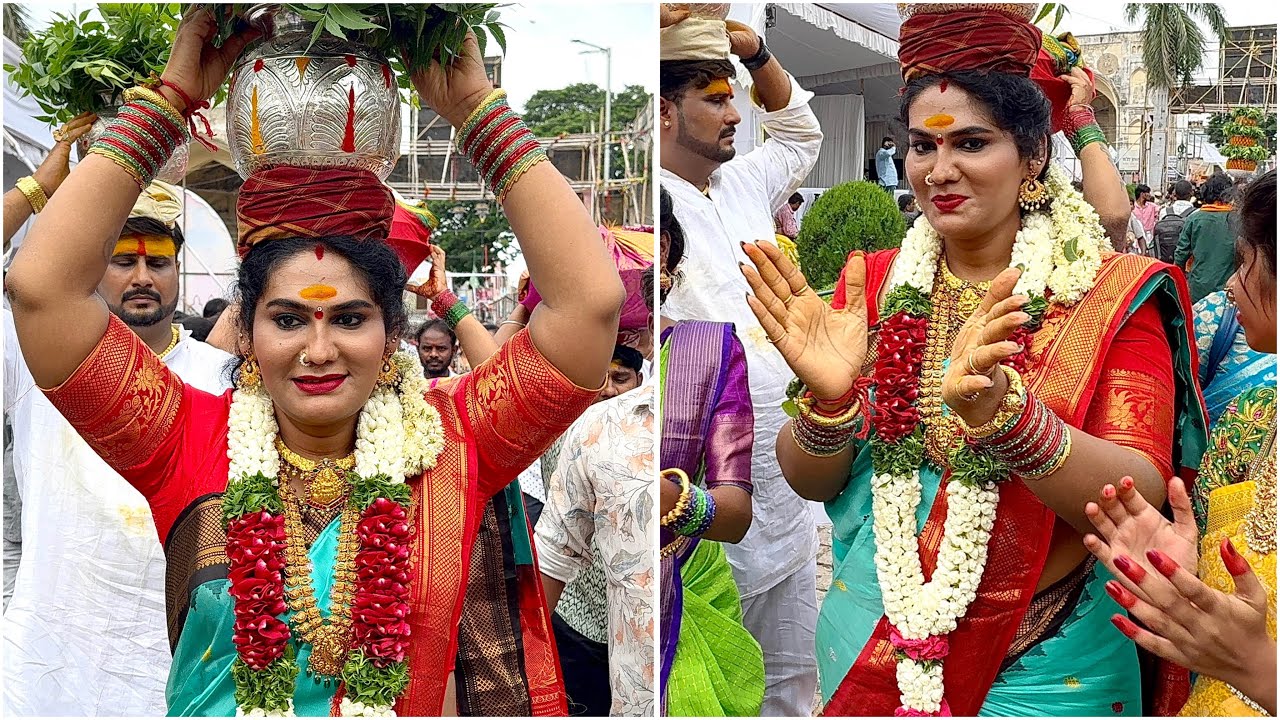 Jogini Shyamala Bonam 2025 | Shyamala Bonam at Golconda Bonalu 2025 ...