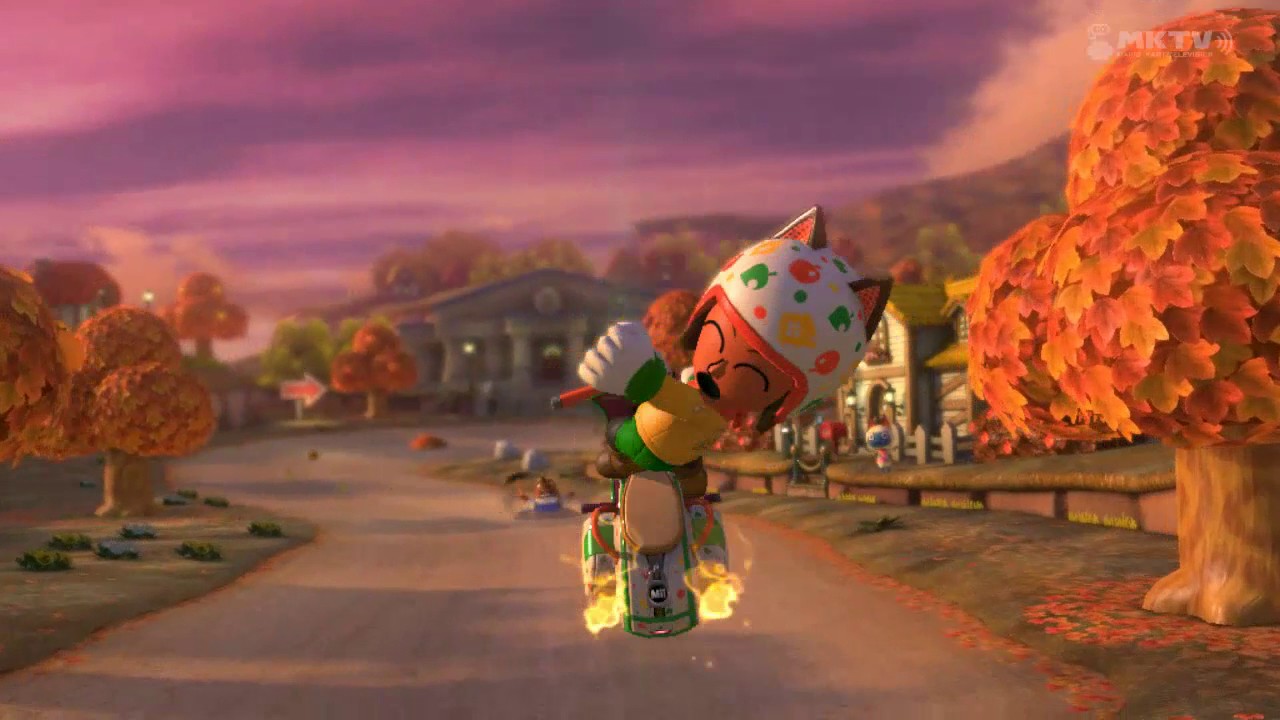 Mario Kart 8 ~ Animal Crossing (Fall) - YouTube