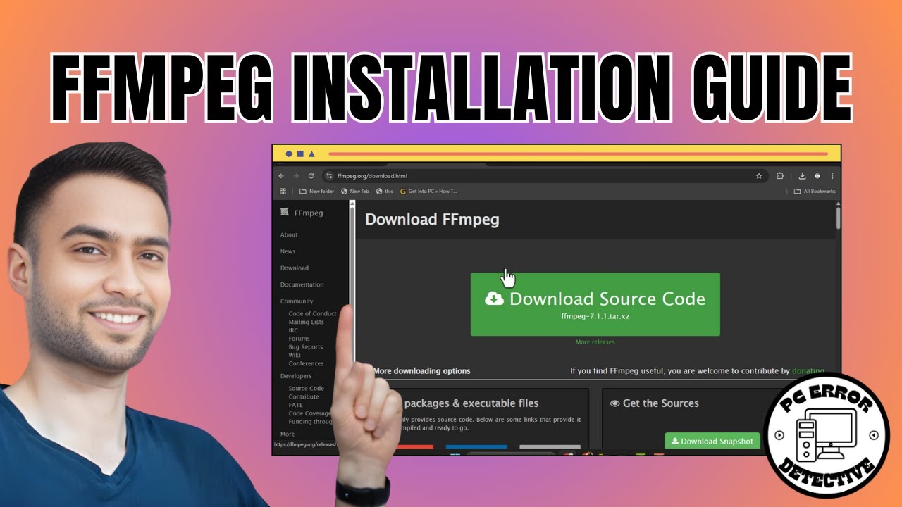 How To Install FFmpeg In Windows PC - Step-by-Step Guide - YouTube
