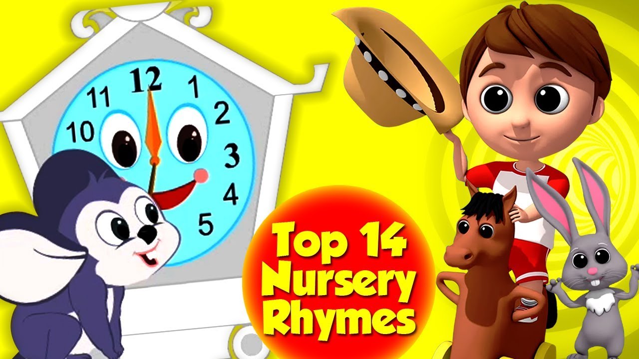 14 principais rimas de berçário | rimas para crianças | Top 14 Nursery ...