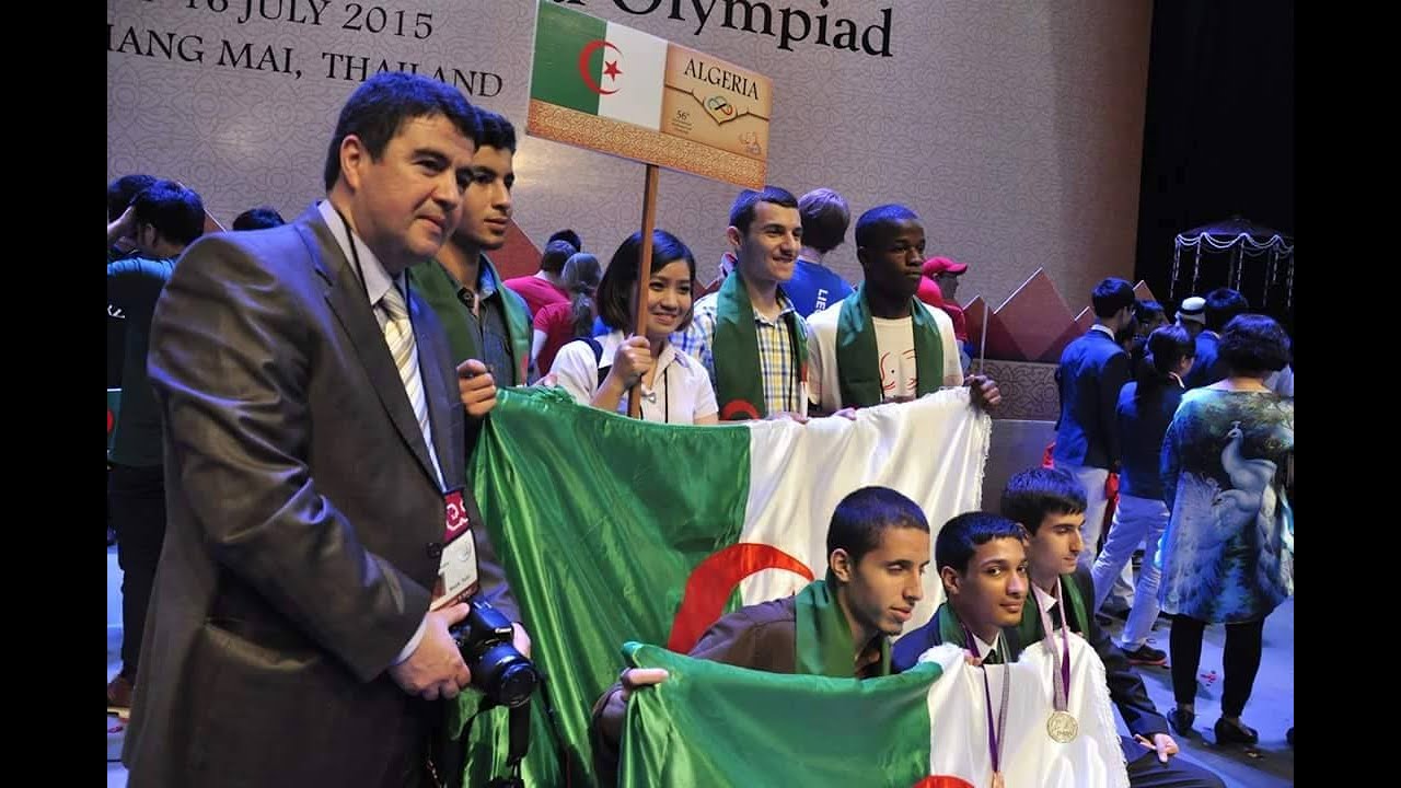 IMO 2015 in Chiang Mai, Thailand, Algerian Team on National TV - YouTube