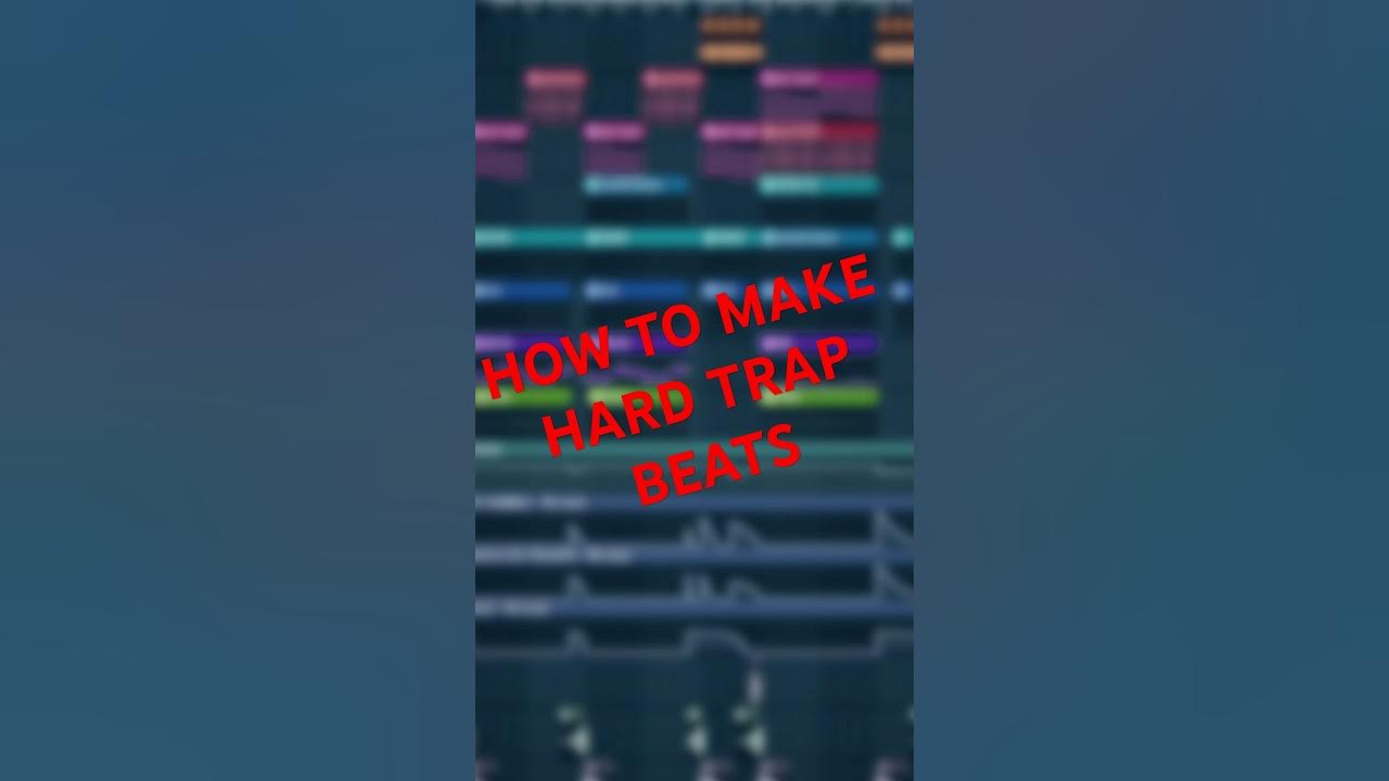 how to make hard trap beats - YouTube