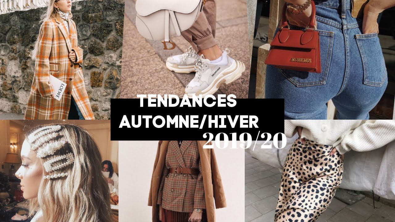 18 TENDANCES AUTOMNE HIVER 2019/2020 - YouTube