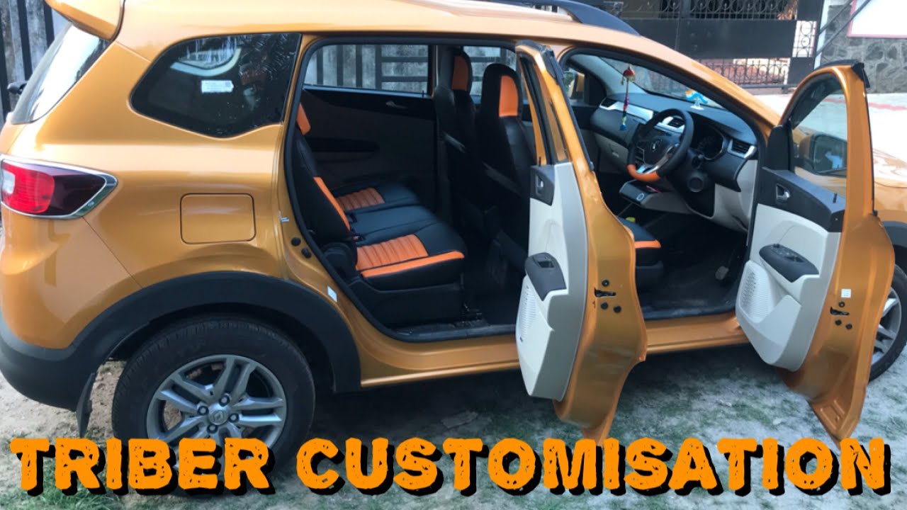 Triber Customisation | Renault Triber | Seat Cover - YouTube