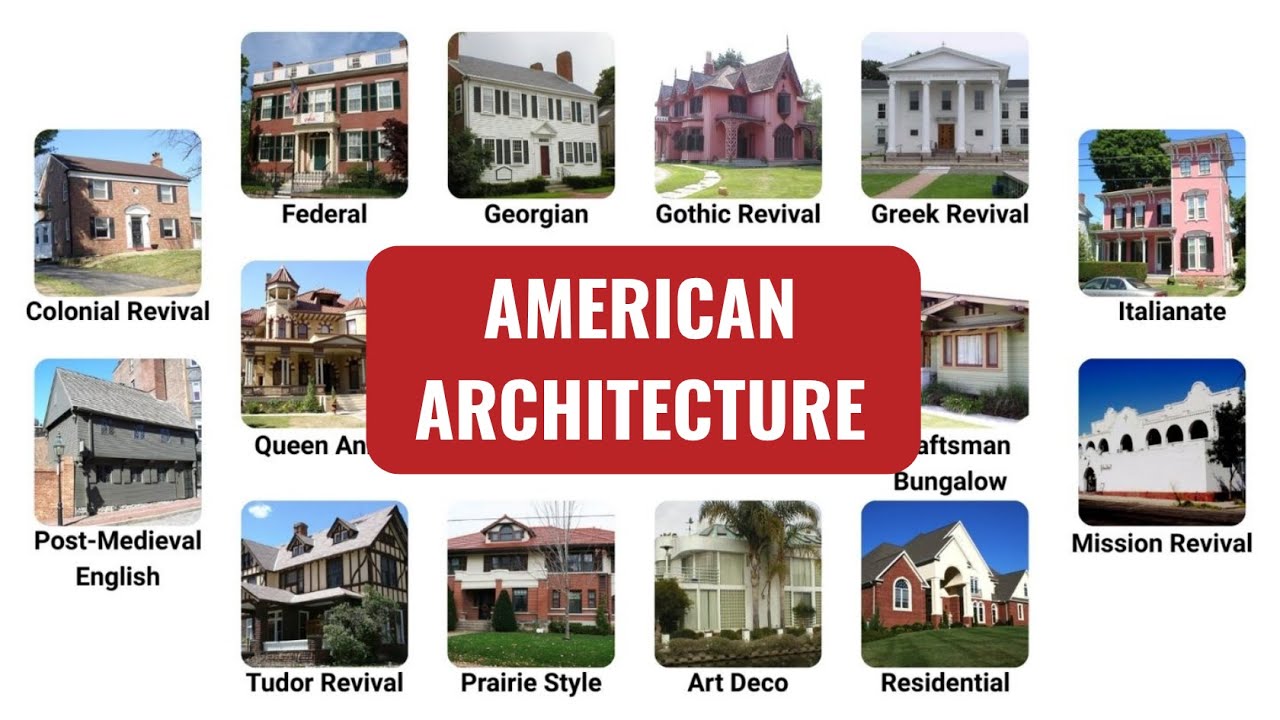 300 Years of American Architecture: Every House Style Explained - YouTube
