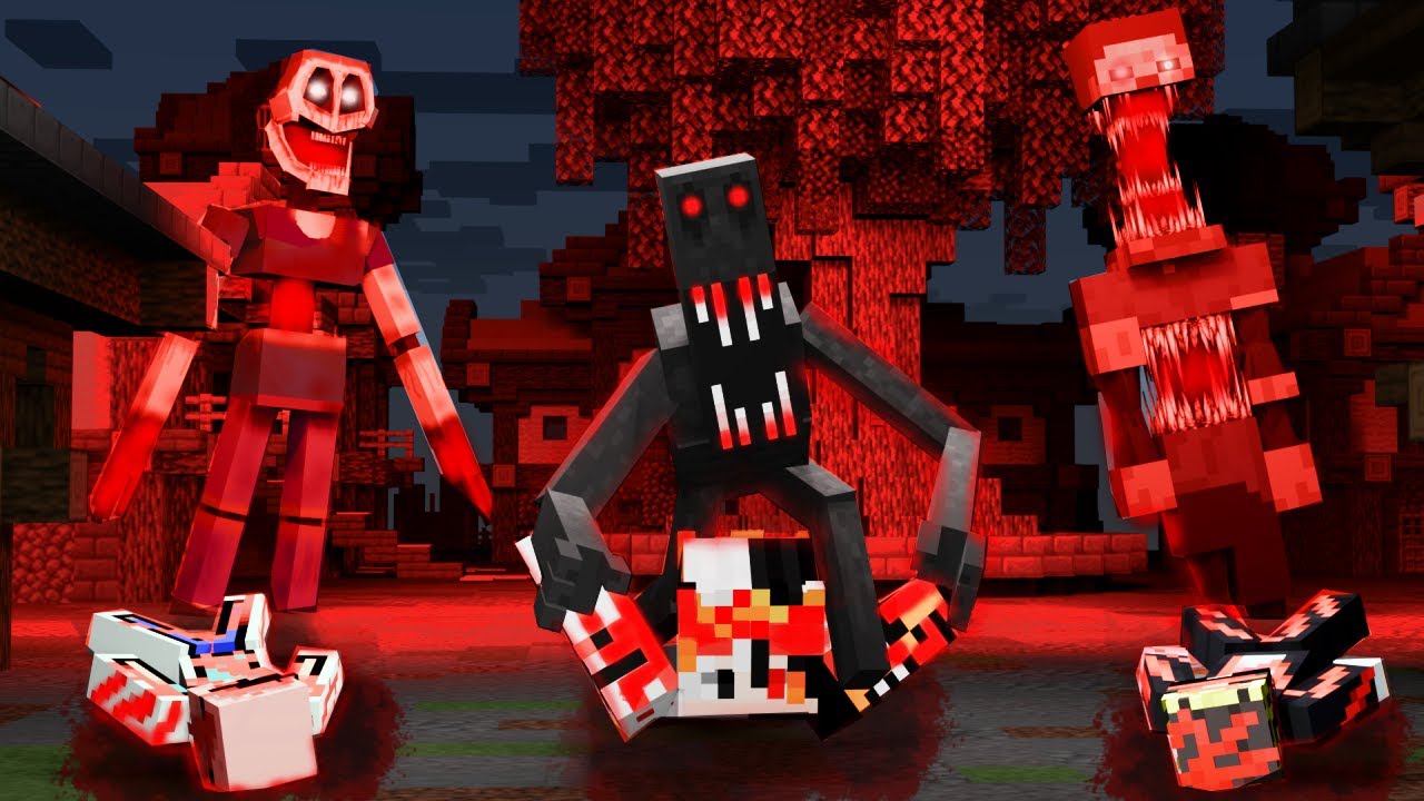 I Survived The Scariest Minecraft Horror Mods - YouTube
