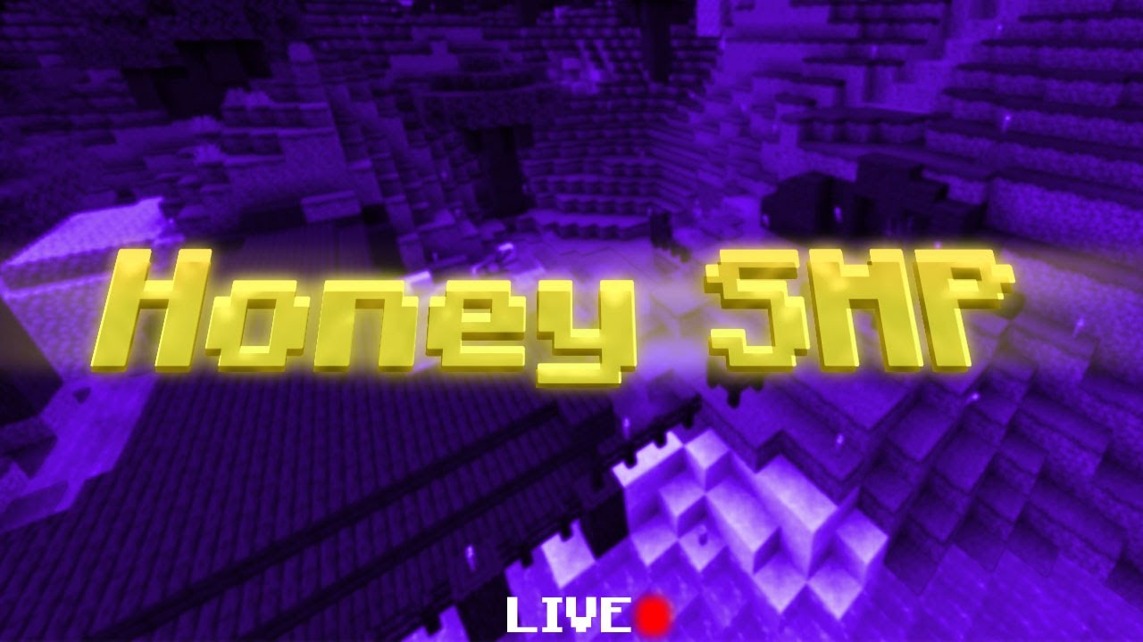 🍯🔴The Honey SMP LIVE!! Theme Park CONSTRUCTION🔴🍯 #minecraft #live #smp ...