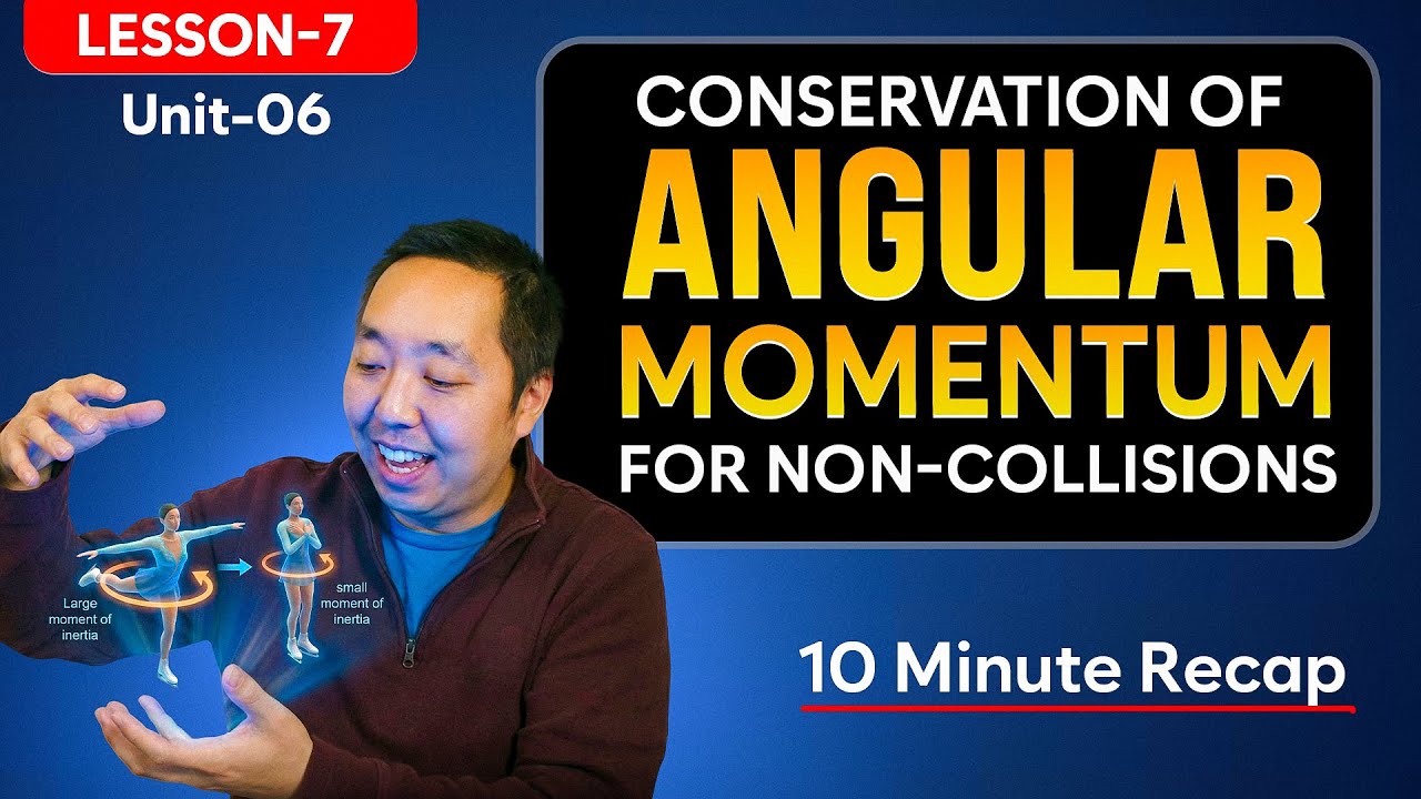 Conservation of Angular Momentum (Non-Collisions) | AP Physics 1 - Unit ...