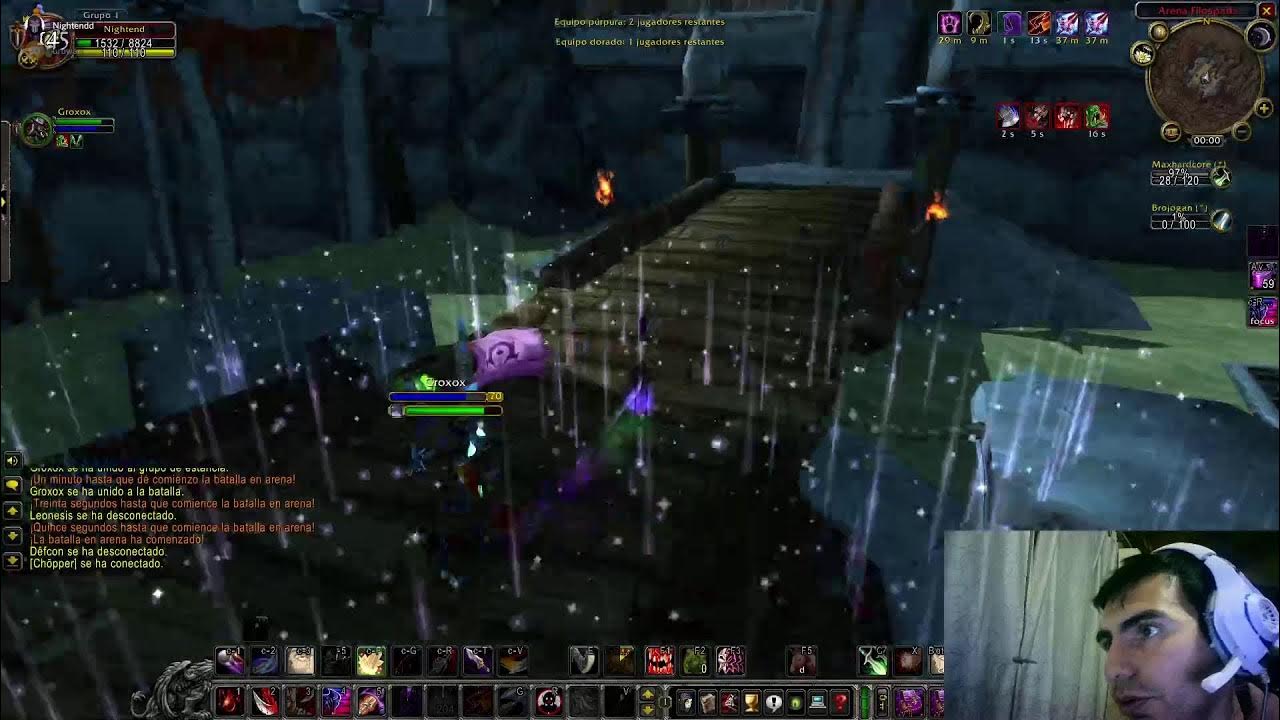 Jugando WOW TBC Classic server Faerlina - YouTube