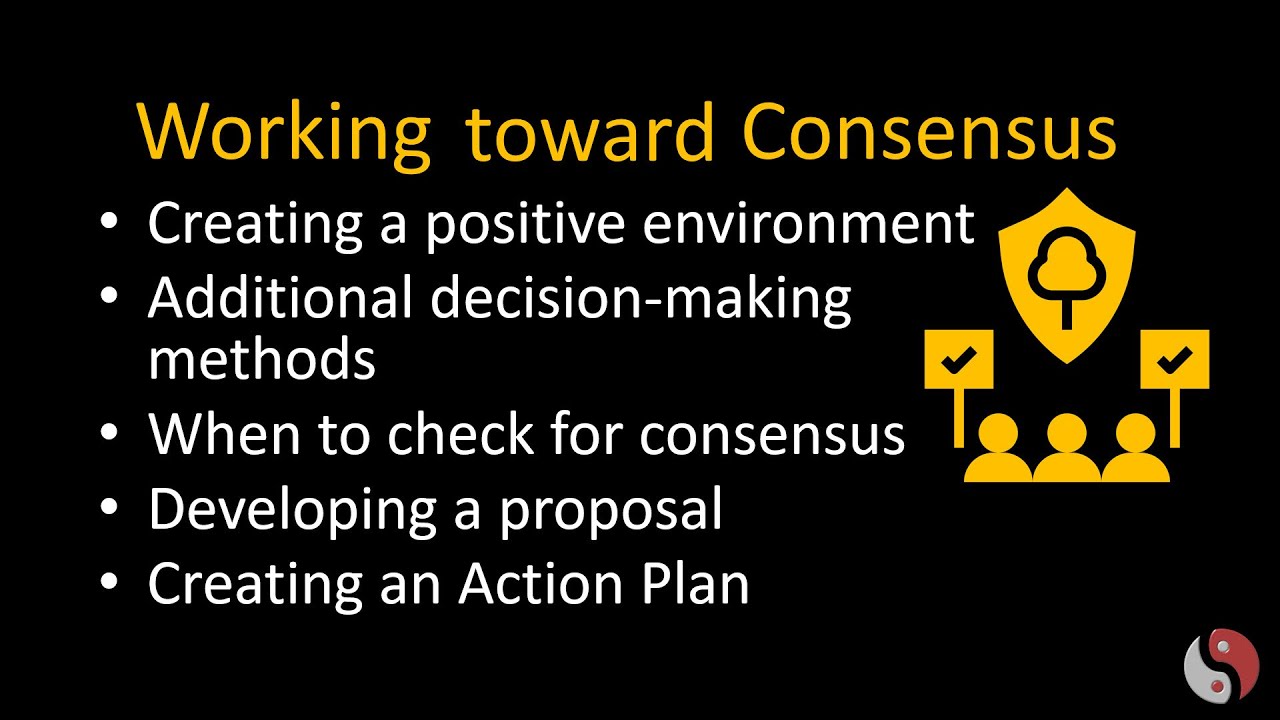 IBA: Closure: Working Toward Consensus - YouTube