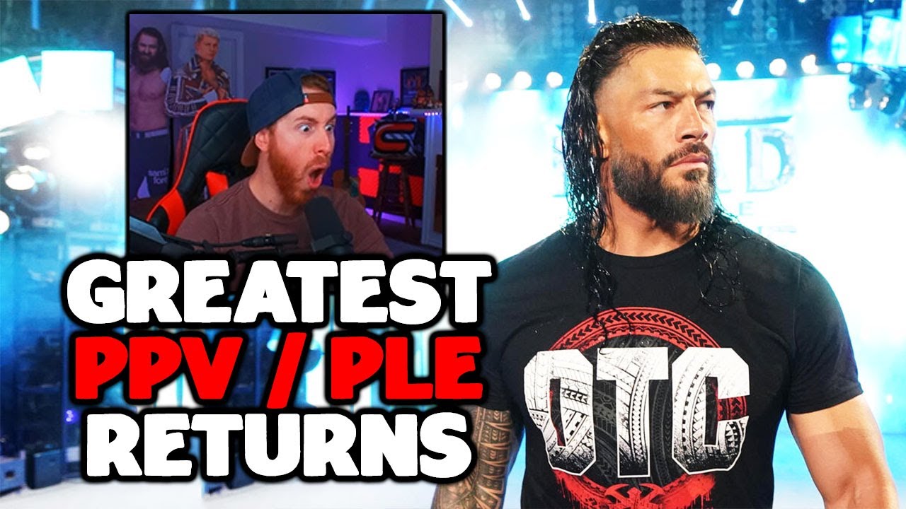 GREATEST WWE PLE RETURNS - YouTube