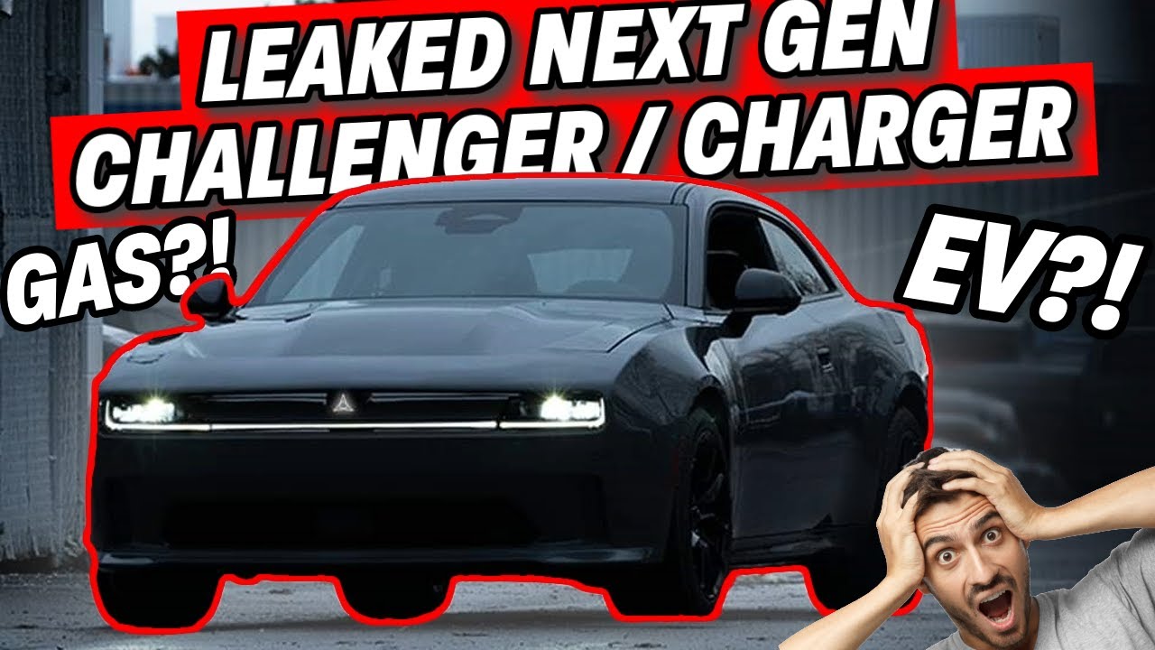 DODGE JUST LEAKED next generation CHALLENGER and CHARGER DAYTONA! Is ...