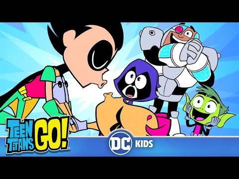 Teen Titans Go! En Español | ¡El Beso de Starfire y Robin! | DC Kids