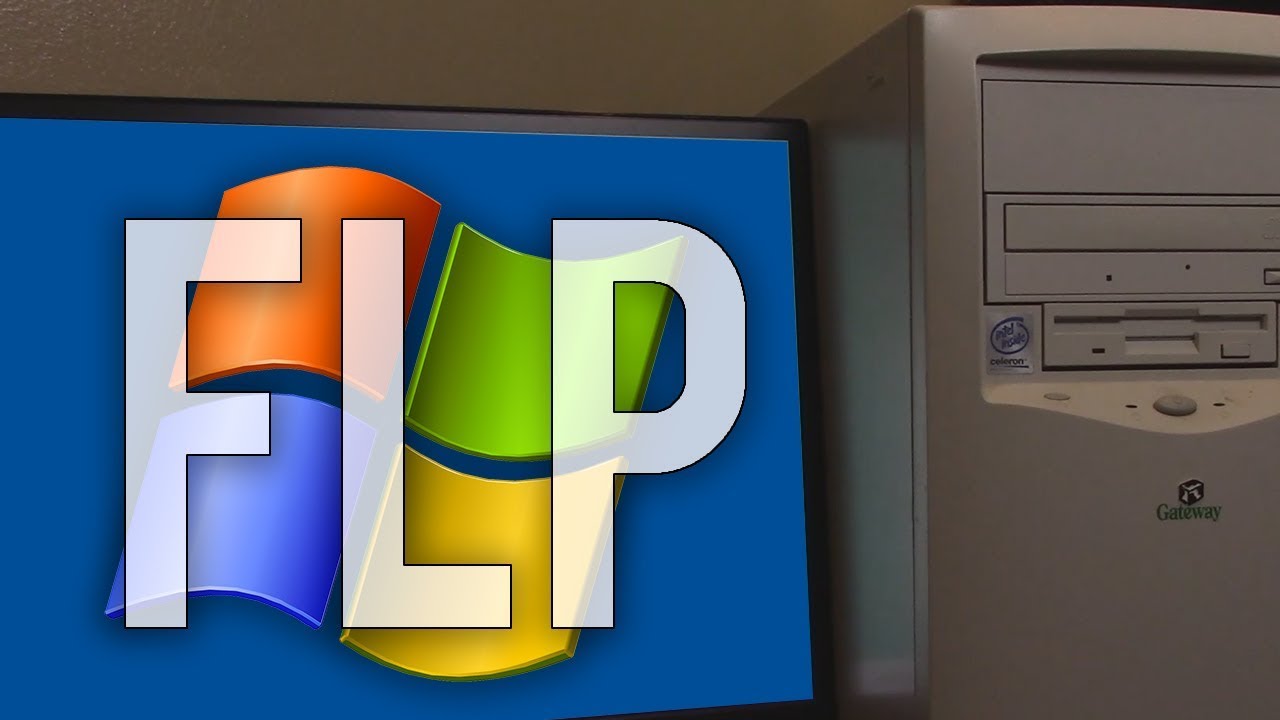 Installing Windows FLP on The $5 Windows 98 PC - YouTube