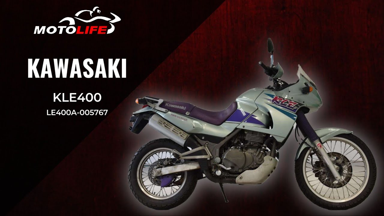 KAWASAKI KLE400 - LE400A-005767 - YouTube