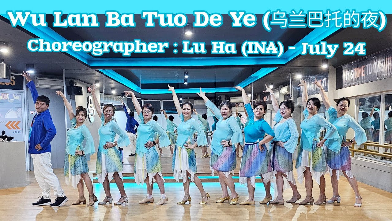 Wu Lan Ba Tuo De Ye (乌兰巴托的夜)/Line Dance /LUHA / TDM Ladies - YouTube