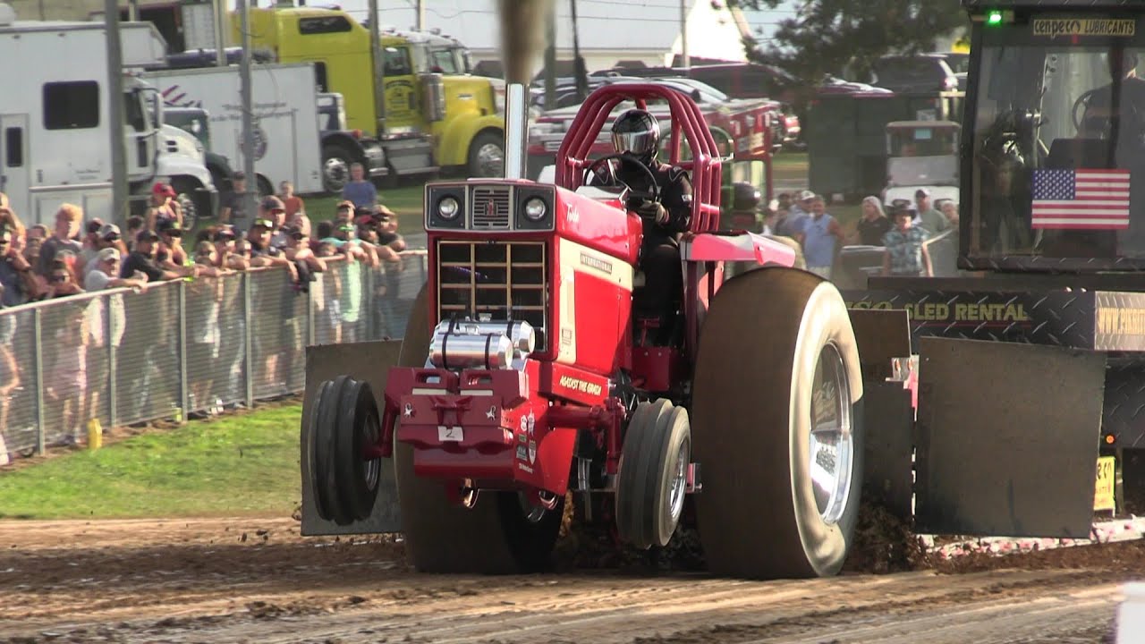 Tractor Pulling 2025 Hot Farm Tractors Pulling At Centre Hall - YouTube