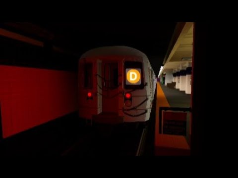 Roblox : R68 Version 5. (D) Train From 78 Street Waterside Blvd To 57 ...