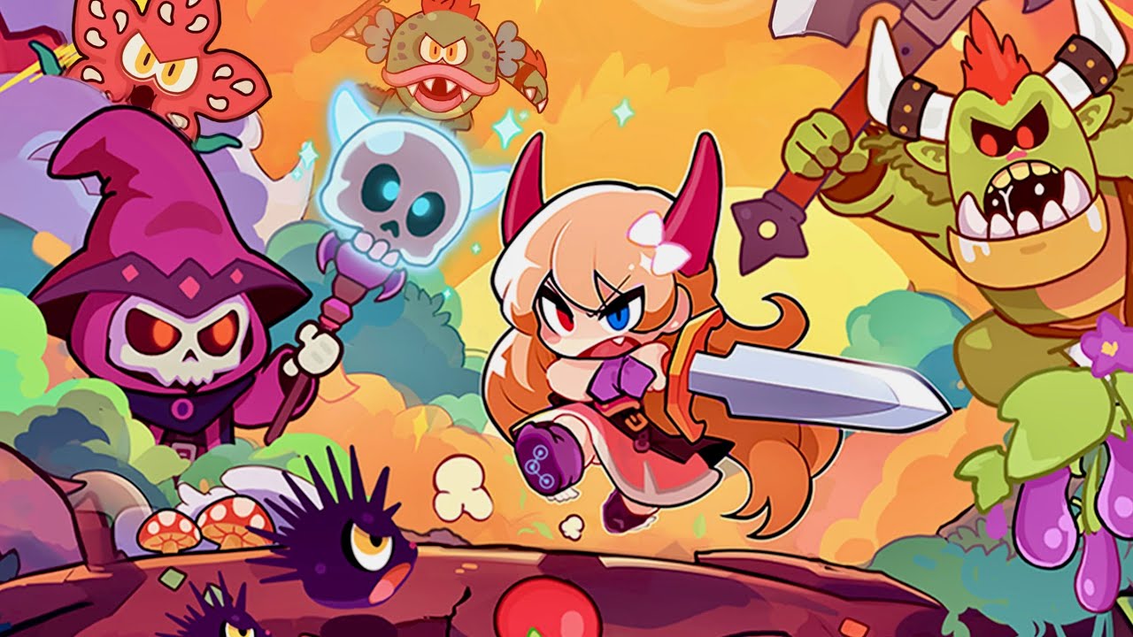 [신작 모바일게임] 판타지 애니메이션 RPG '섀도우랜드 퀘스트' (ShadowLord Quest SEA) 플레이. 2D 턴제 한붓그리기 퍼즐 방치형 RPG (출시예정 게임 ...