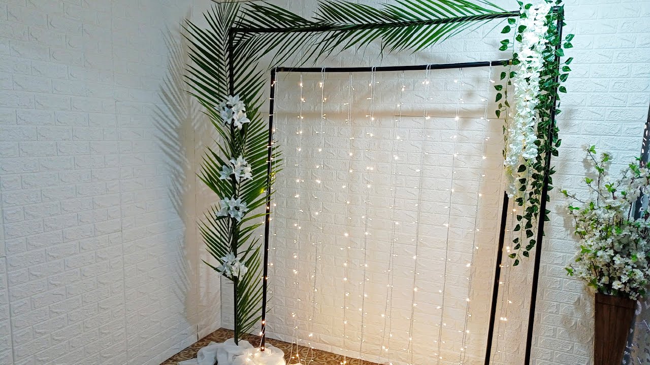 Arco de Flores Duplo de PVC 😍 Transforme sua decoração com um arco de ...