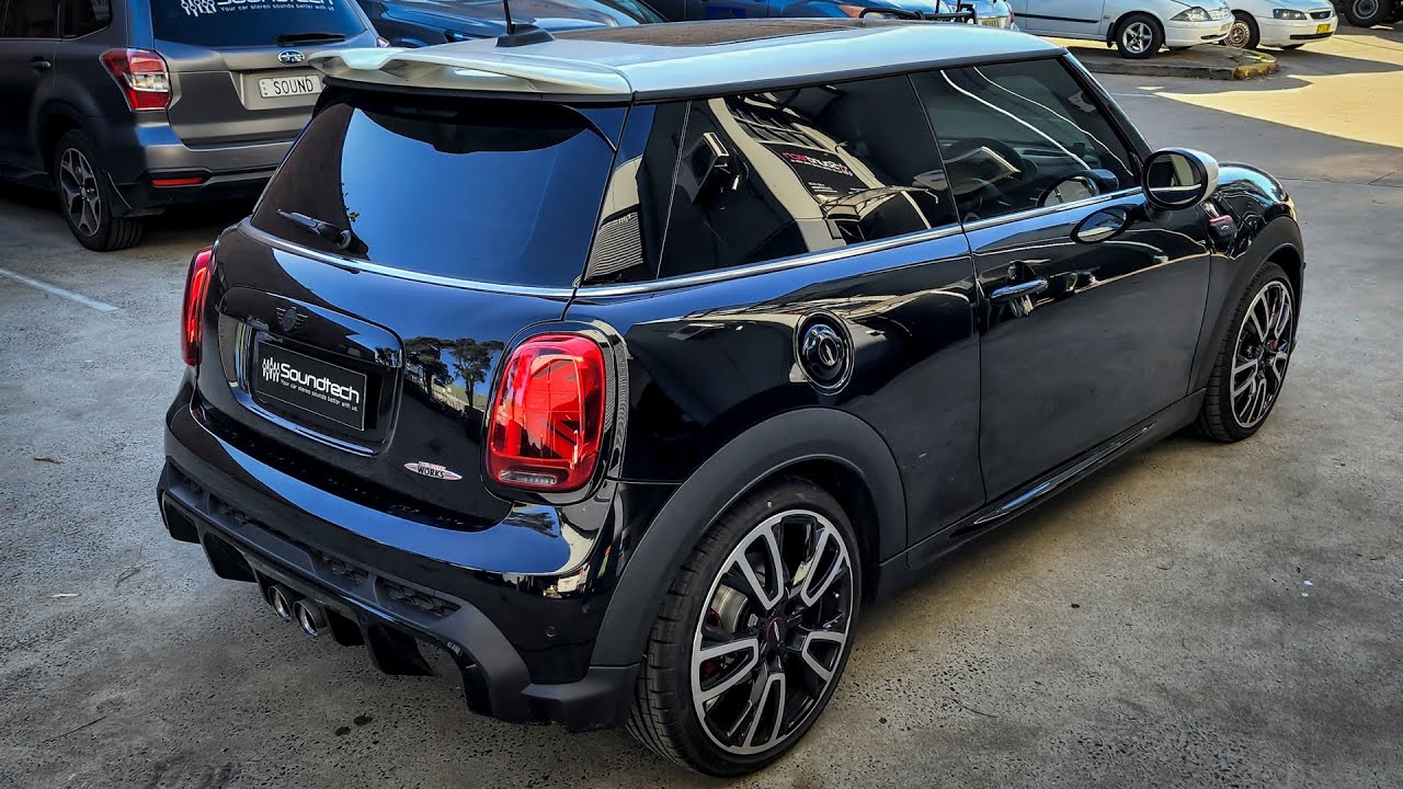 MINI Cooper JCW F56 2022 HK complete sound system upgrade - YouTube