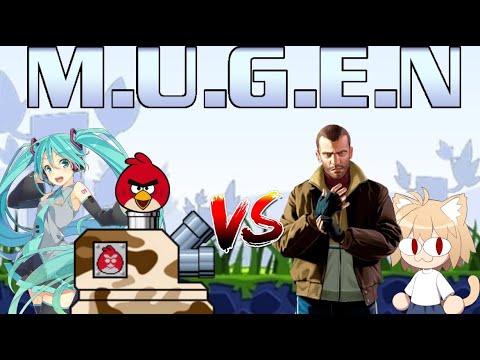 MUGEN Battle 338: Angry Birds Tank and Hatsune Miku vs Niko Bellic and ...