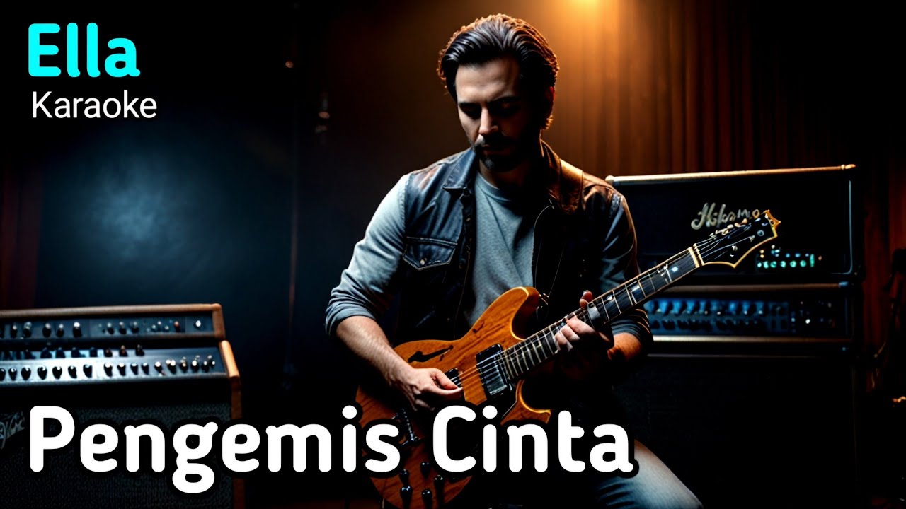 Pengemis Cinta - Ella | Karaoke | Lagu Hits Pop Rock sepanjang masa ...