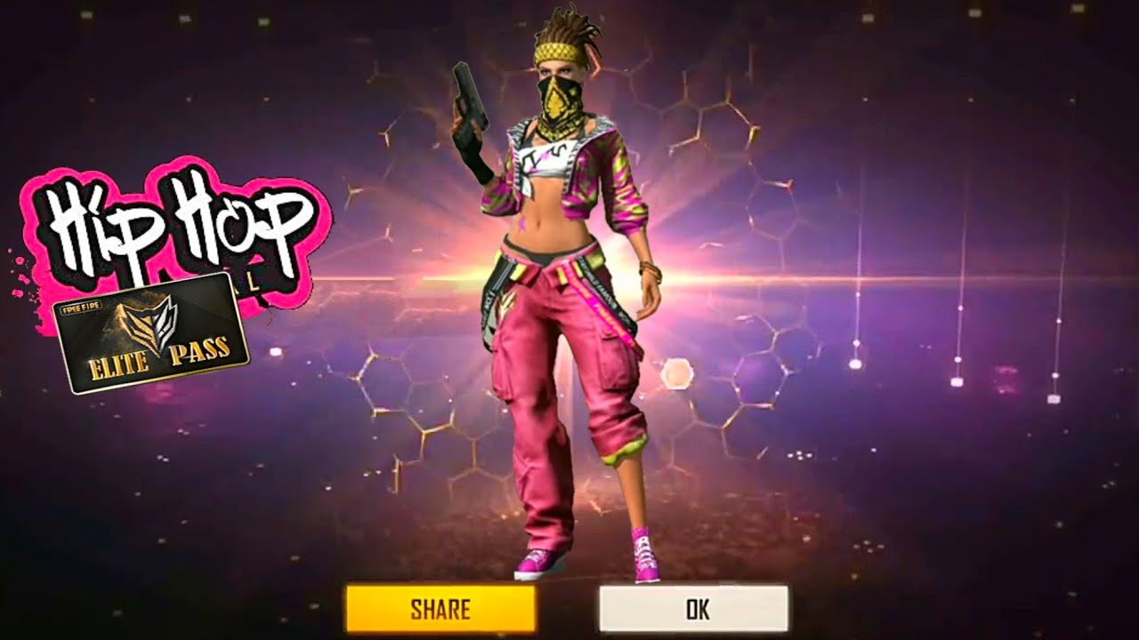 TODAY LOGIN 🎁 FREE FEMALE 👩 HIP HOP BUNDLE 🔥 FREE FIRE - YouTube