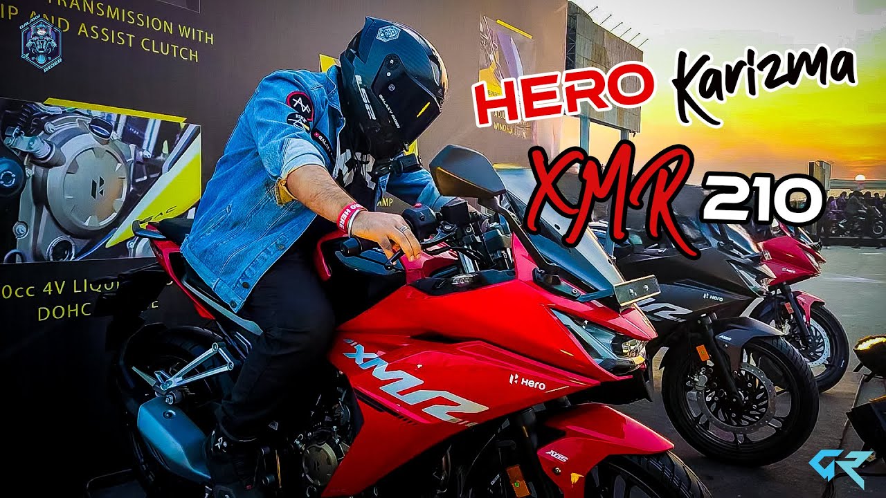 Hero Karizma XMR 210 First Impression Review | First Higher CC Sports ...
