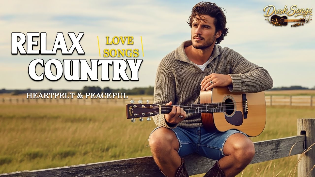 Sunset Garden Country Love Songs 🌾 Calm & Peaceful Evening Vibes - YouTube