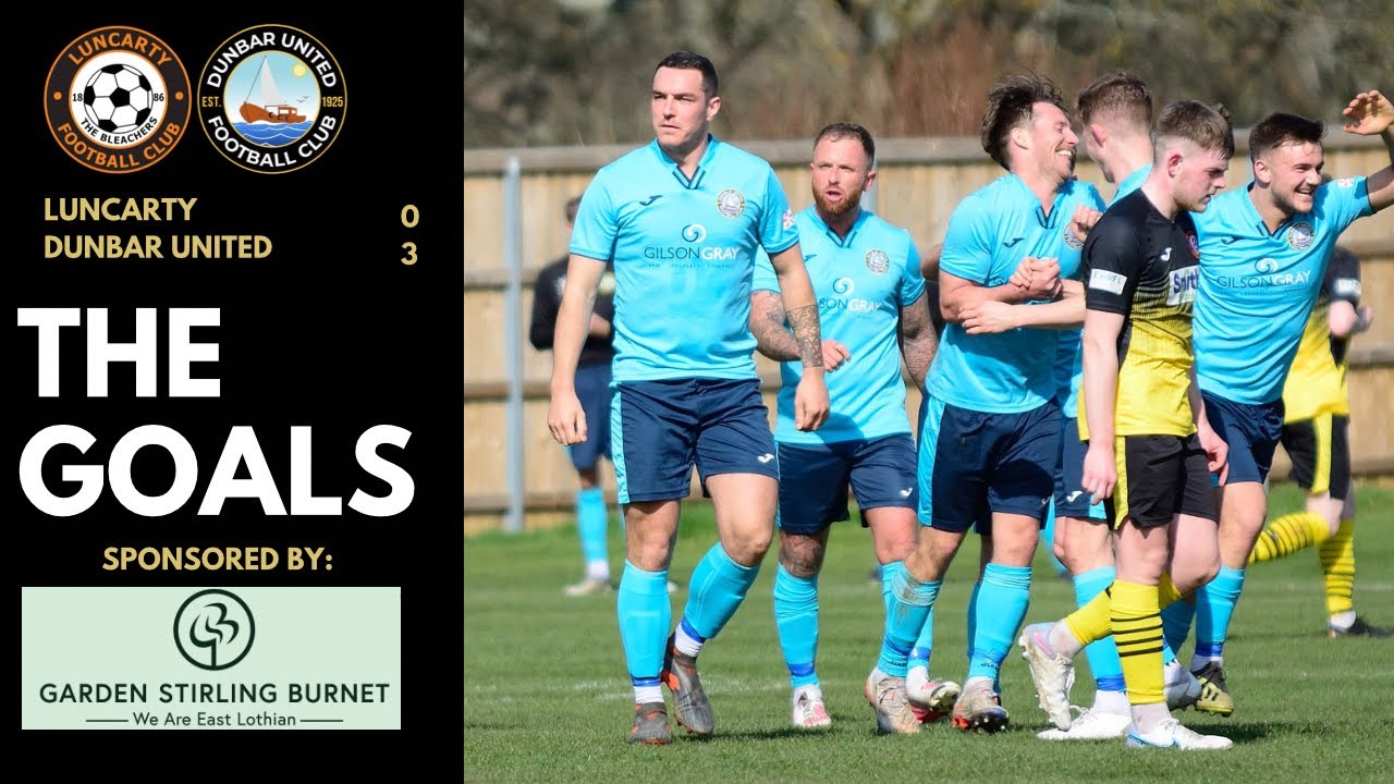THE GOALS | vs Luncarty JFC - East of Scotland First Division - 08.04. ...