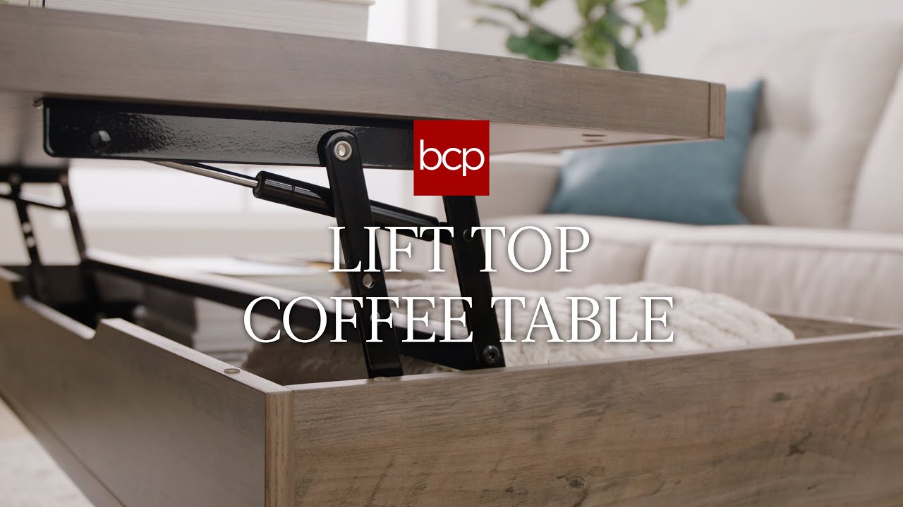 Elevating Function & Style: Lift Top Coffee Table - YouTube