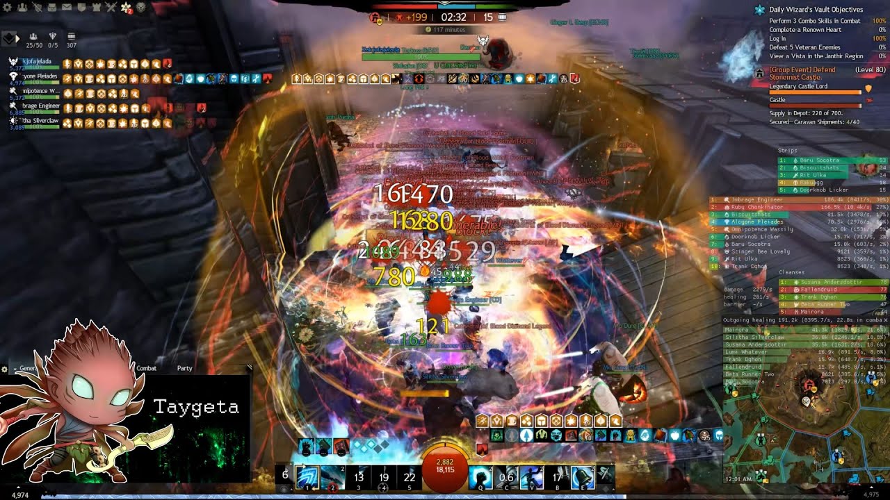 GW2 WvW - Power Firebrand - Stability Zerg DPS - YouTube