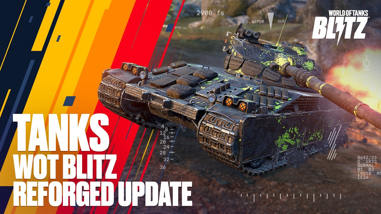 Tanks in WoT Blitz Reforged Update - YouTube