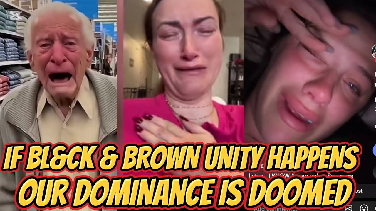 Whyte America Is TERRIFIED bcoz they can't handle Black & Brown Unity ...
