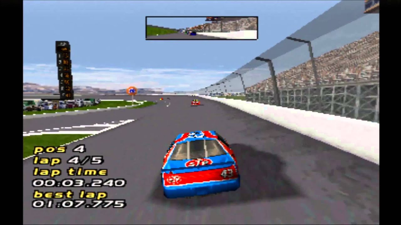 EA Sports Fantasy Tracks - NASCAR 2000 - Salt Lake Speedway - YouTube