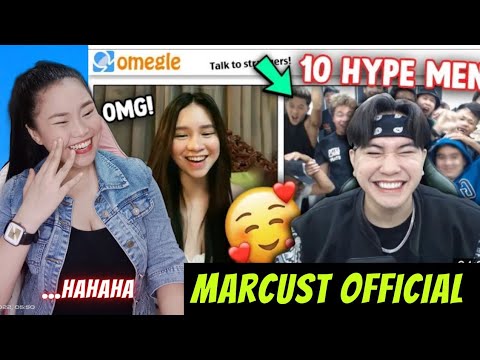 MARCUST - I HIRED 10 HYPE MEN ON OMEGLE | OMETV | Her Reaction Was ...