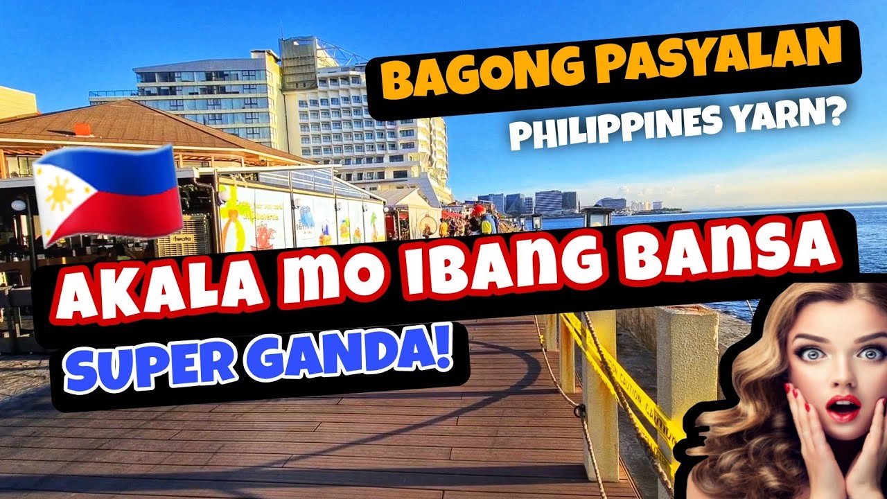 Bagong Pasyalan sa Manila Bay Para kang nasa ibang bansa! Super Ganda ...