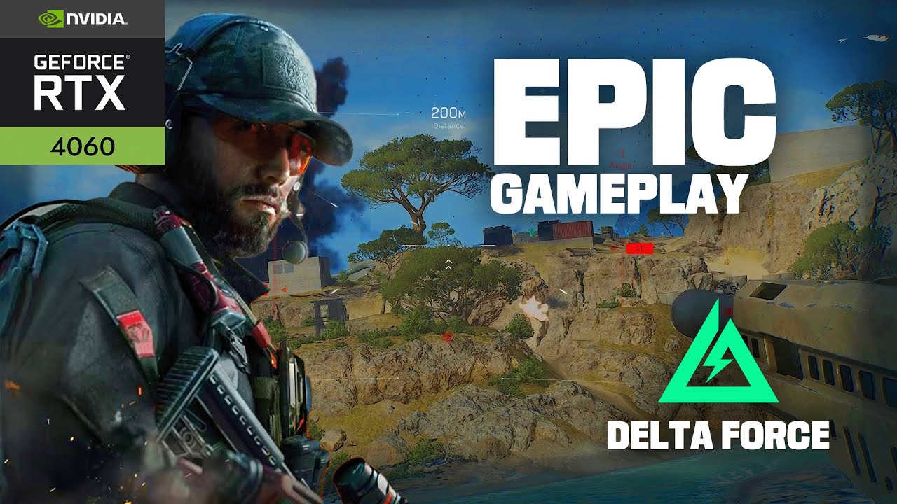DELTA FORCE: The ULTIMATE Action Showcase! 🚀 (RTX 4060 Performance ...