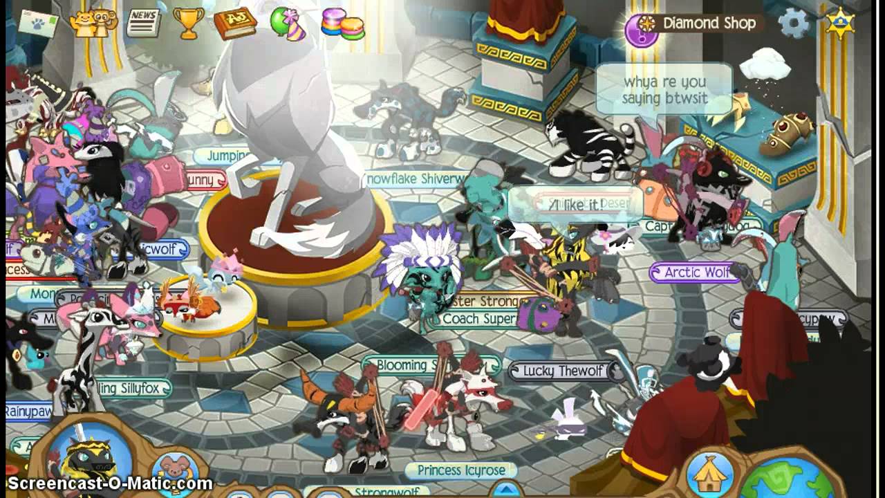 Animal Jam update: NEW diamonds and buy stuff thats rare!!! - YouTube