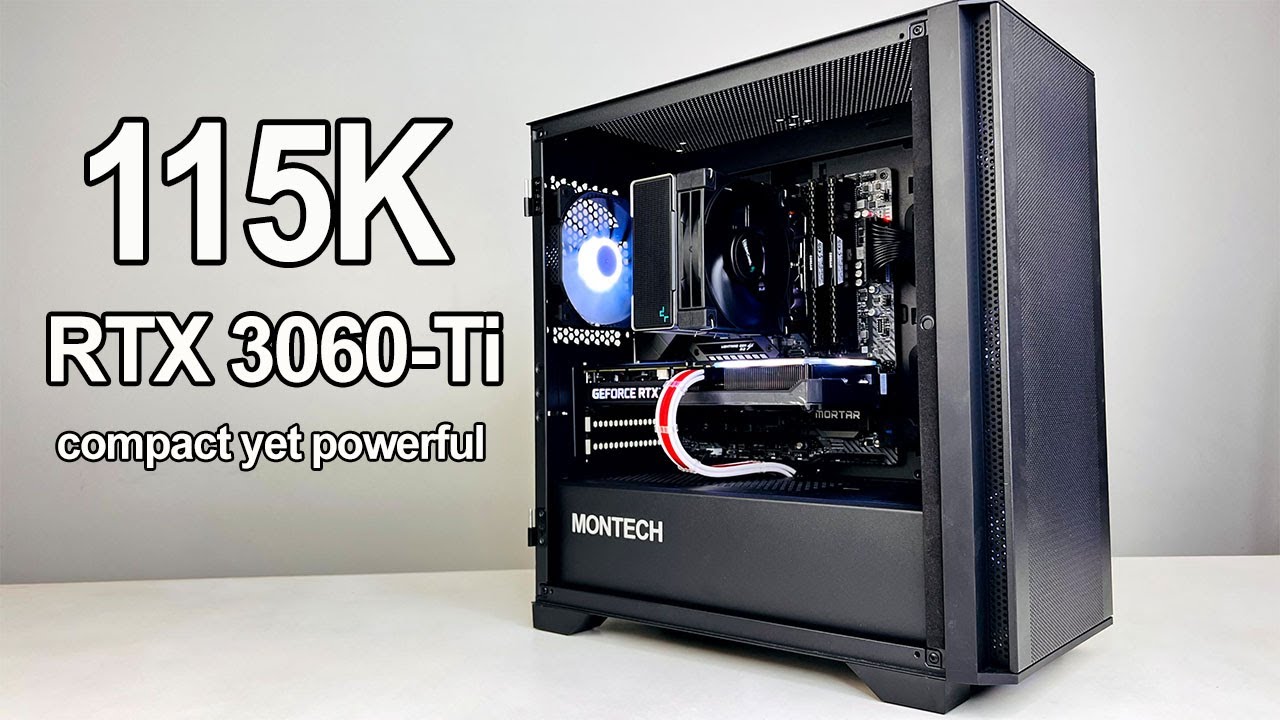 115K Pc build guide featuring RTX 3060-Ti compact yet powerful - YouTube